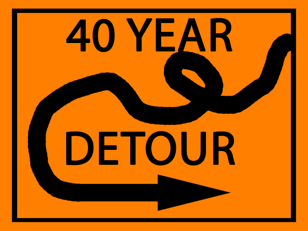 The Sermon 40 Year Detour by Terri Rummel » First Assembly of God ...